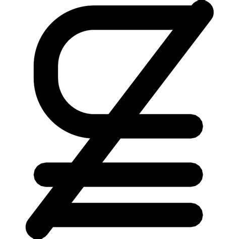 Subset Of Above Not Equal To Mathematical Symbol Vector Svg Icon Svg Repo