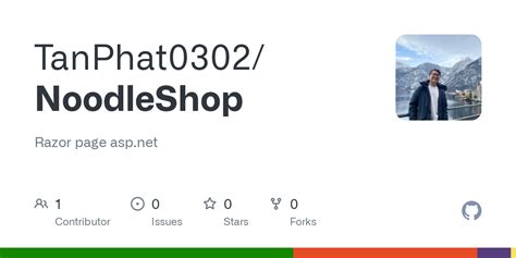 GitHub TanPhat NoodleShop Razor Page Asp Net