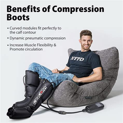 Cincom Air Compression Leg Recovery System Professional Sequential Compression Device For