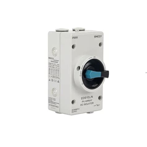 Solar PV Array DC Isolator Switch V A Isolator Switch Enclosed Version Isolate Switch