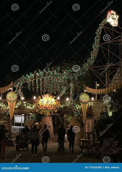 Donalds Dino Bash At Disney`s Animal Kingdom Park Near Orlando