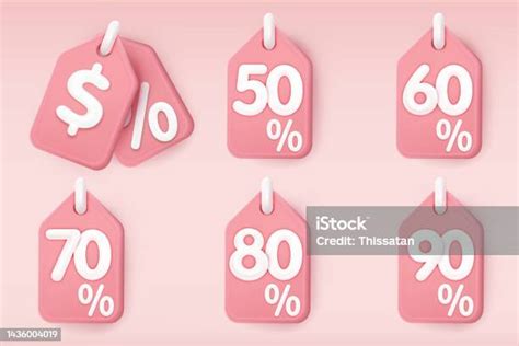 온라인 쇼핑 태그 가격 3d 렌더링 벡터 향후 사용을위한 현금 할인 쿠폰 온라인 쇼핑을위한 우수한 제안 3d 파스텔 배경의 가격표에 대한 특별 제안 프로모션 판매 3차원