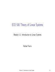 ECE Module Linear Algebra Set Notation Pdf ECE Theory Of Linear Systems Linear