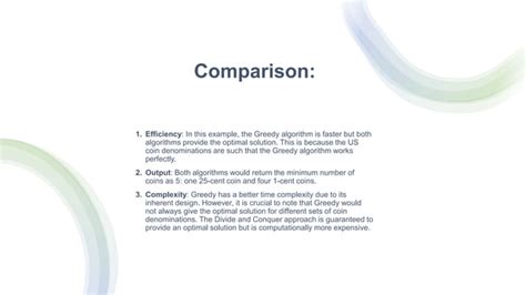 Greedy Divide And Conquer Pptx Stamps And Coins Collecting