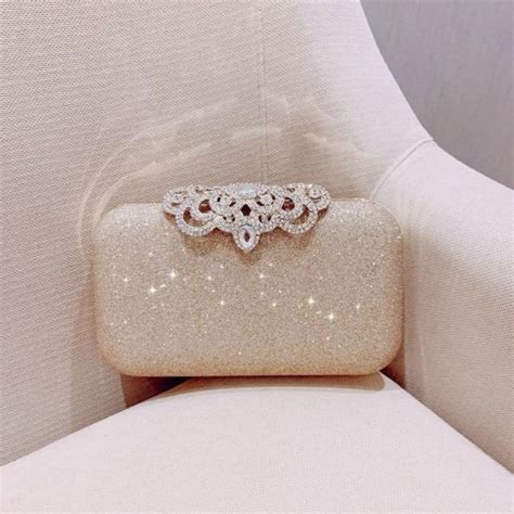 Rhinestone Evening Bags Wedding Diamonds Handbags Black Chic Bag With Handle In 2024 Wedding