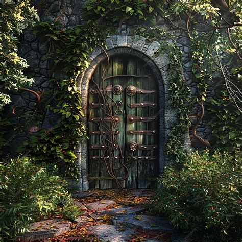 Premium Photo 3d Rendered Photos Of Magical Door Opens To Magical