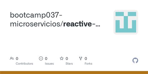Github Bootcamp037 Microserviciosreactive Webflux