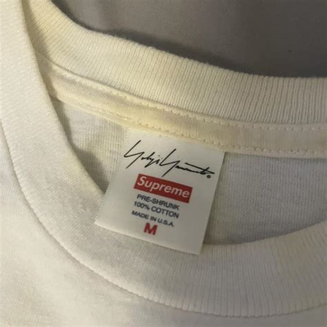 Supreme Yohji Yamamoto ‘game Over Tee White No Depop