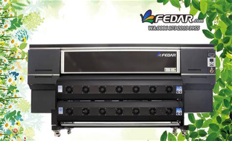 Fedar Dye Sublimation Printer With Tension Take Up System Xsj Inkjet