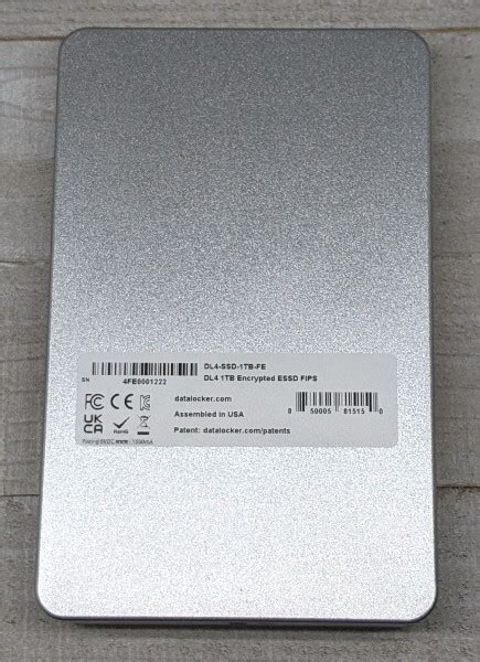 Datalocker Dl4 Fe 1 Tb Ssd Review The Gadgeteer