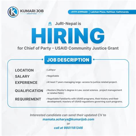 Kumari Job On Linkedin Jobsinnepal Jobvacancyinkathmandu