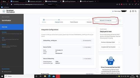 Error 403 Can`t Request To Publish Devices And Integrations