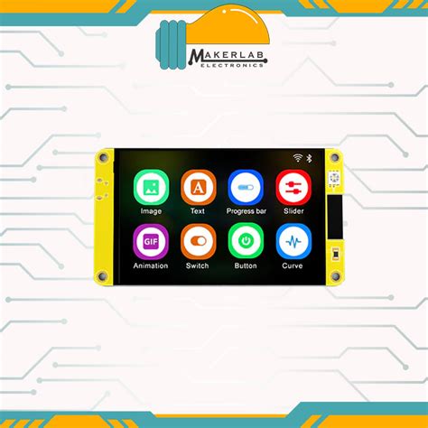 Esp32 Arduino Lvgl Wifi Bluetooth Touchscreen 28 Resistive 35 Makerlab Electronics
