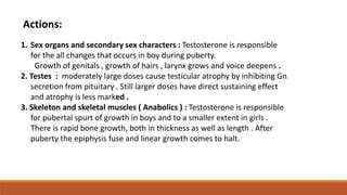 Insulin Sex Hormones Rushi Pptx