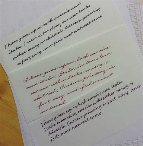 Does Anyone Else Write A Blend Of Print And Cursive Handwriting Handwriting Improvement