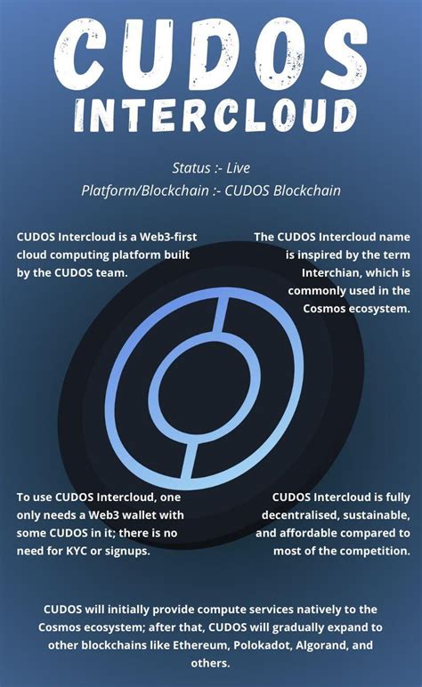 Learn More About Cudos Intercloud With This 👇 Rcudosofficial