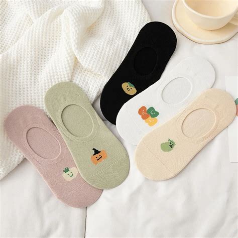 어린이용 로우 컷 실리콘 미끄럼 방지 짧은 양말 귀여운 보트 양말 봄 여름 얇은 양말 Aliexpress
