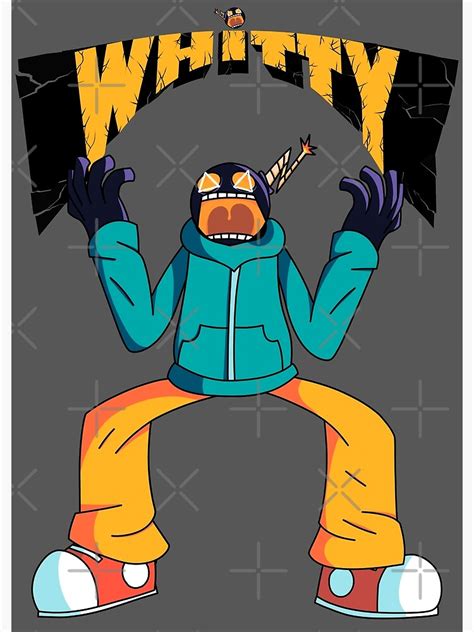 Fnf Whitty Ballistic Art 2 Art Print By Abrekart Redbubble