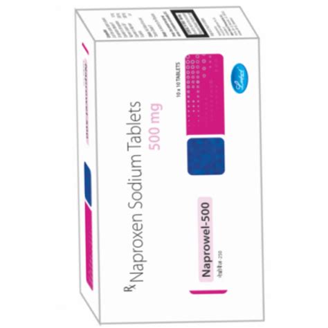 Naprowel 500mg Tablets Box Of 100 At ₹ 800 Strip In Nagpur Id