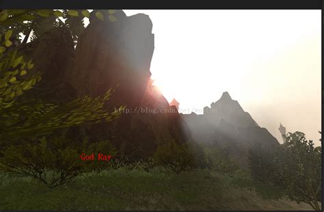 Unity3d Shader之god Ray上帝之光unity3d Godray Csdn博客
