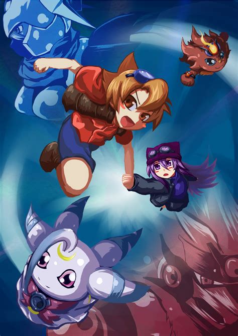 Apollomon Coronamon Dianamon Koh Digimon Lunamon Sayo Digimon