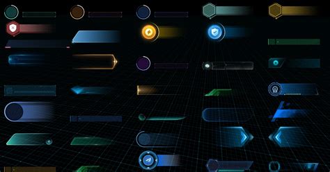 Sci Fi Ui Hud Background 2d Gui Unity Asset Store