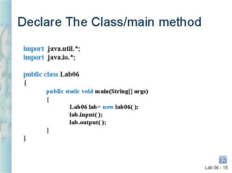 Java Object Oriented Programming Lists Objectives Learn About