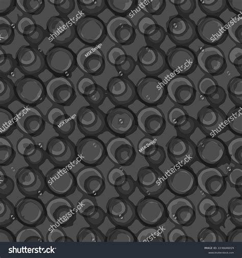 Full Seamless Abstract Circle Texture Background Stock Vector Royalty Free 2236646029