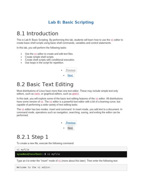Lab 8 Basic Scripting Pdf