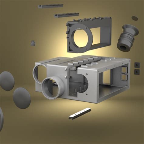 🔫 Airsoft Soflam An Peq 1 Hollow Body・ Stl File For ・cults