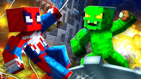 ЗЕЛЁНЫЙ ГОБЛИН ПРОТИВ ЧЕЛОВЕКА ПАУКА В МАЙНКРАФТЕ 10 серия ФИЛЬМ ЧЕЛОВЕК ПАУК Youtube