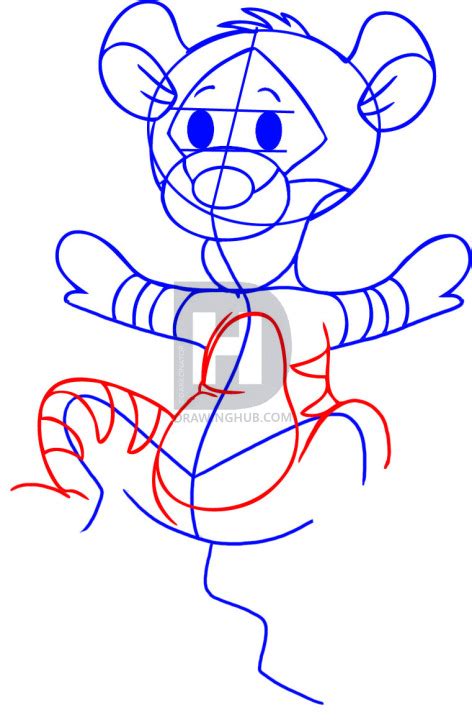 Tigger Drawing At Explore Collection Of Tigger Drawing