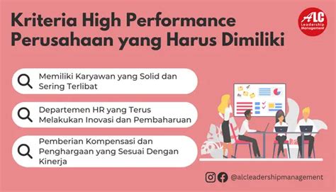 High Performance Adalah Aspek Penting Perusahaan Benarkah
