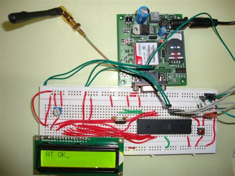 Circuit Diagram Gsm Module Interfacing Microcontroller Circuit Diagram