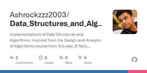 Github Ashrockzzz2003datastructuresandalgorithms