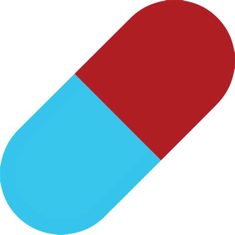 Red Vs Blue Pill Emoji