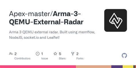 GitHub Apex Master Arma 3 QEMU External Radar Arma 3 QEMU External