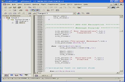 Figure 3 From Aes Algorithm Implementation Using Arm Processor Semantic Scholar