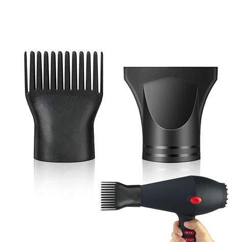 Yafiygi 2 Pcs Universal Blow Dryer Comb Attachment Set