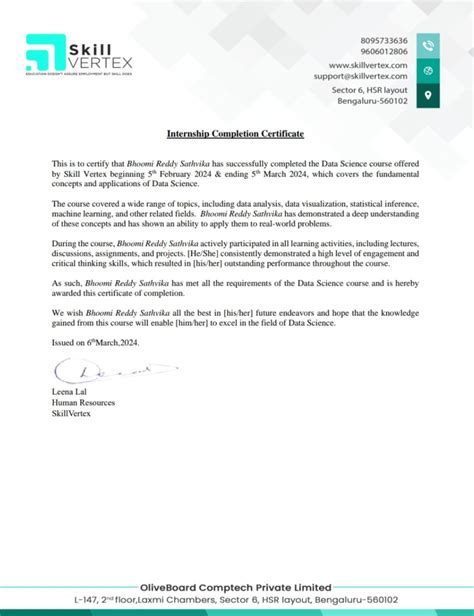 Sathvika Reddy On Linkedin Datascience Internship Machinelearning