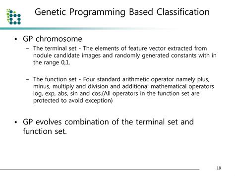 Computer Aided Detection Of Pulmonary Nodules Using Genetic Programming