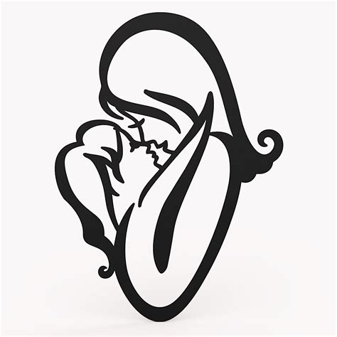 Símbolo De Hija Imprimible Sticker De Madre E Hija Generic Sticker