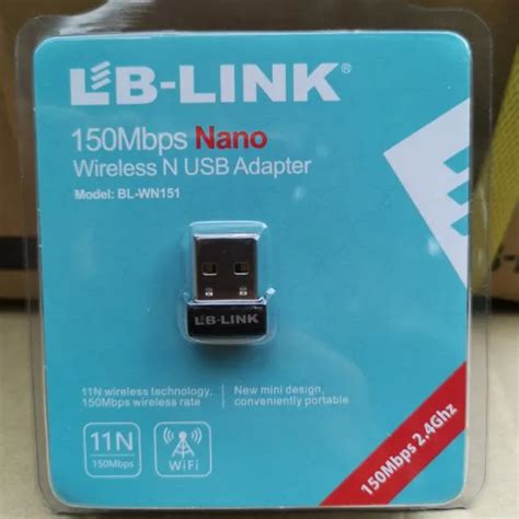 Lb Link Bl Wn151 Wifi Dongle Receiver Wireless N Usb Adapter 150 Mbps