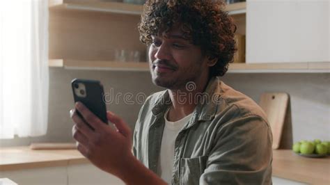 Smiling Indian Man Hispanic Male Arabian Guy Radio Host Presenter Worker Streamer Gamer