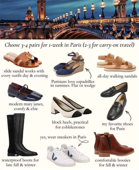 Shoes For Paris Travel Midlife Globetrotter