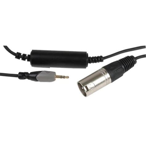 PULSE PLS00549 Ground Loop Isolator 3 5mm Stereo Jack Male XLR DJ SOS
