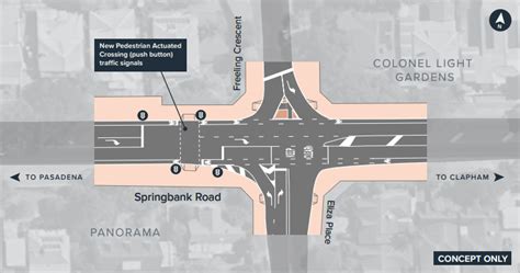 Springbank Road Pedestrian Actuated Crossing Project Department For Infrastructure And