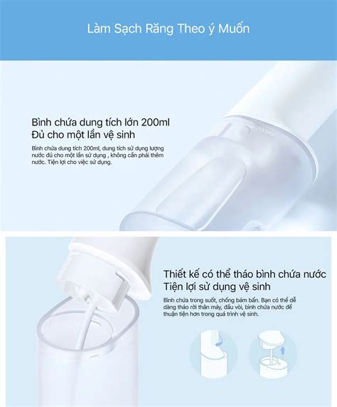 Máy tăm nước Xiaomi Mijia MEO701 - Model 2024 - MINH DŨNG XIAOMI