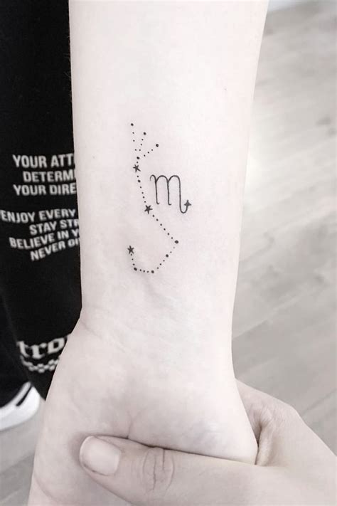 Scorpio Tattoo Star Sign