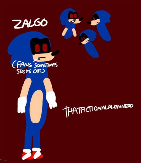 Zalgo Sonic Exe Au By Fictionalaliennerd On Deviantart